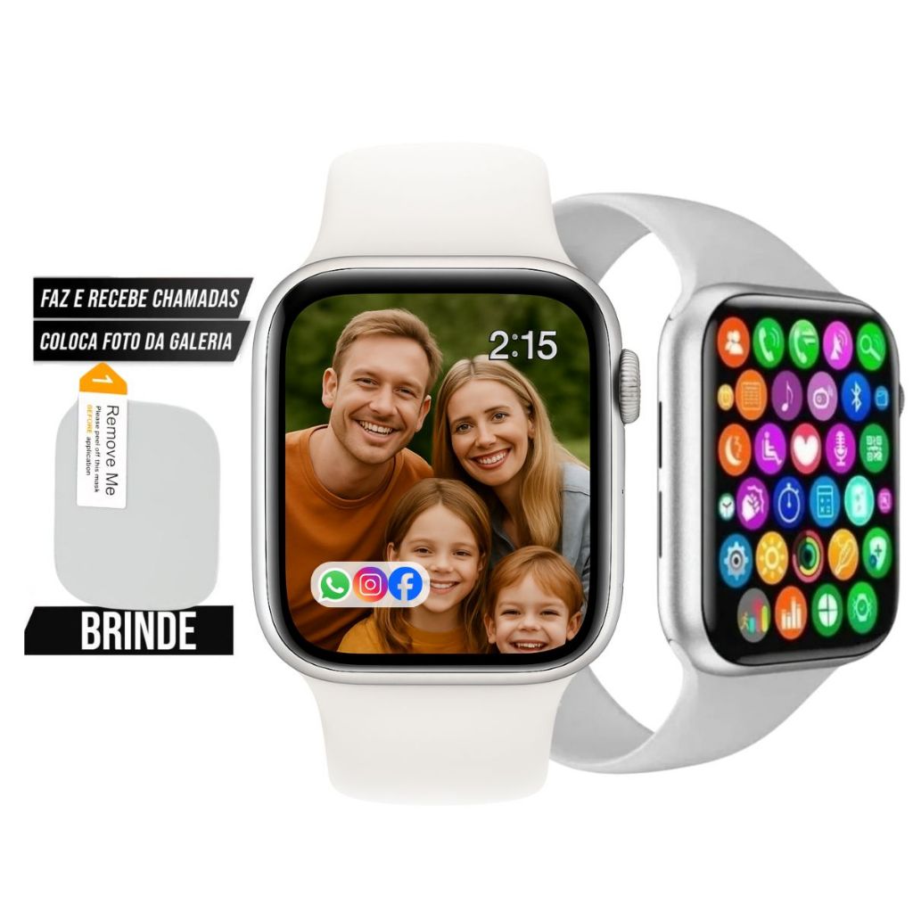 Smartwatch Relógio X10 Pro Max Branco Serie 10 com Contador de Calorias ...
