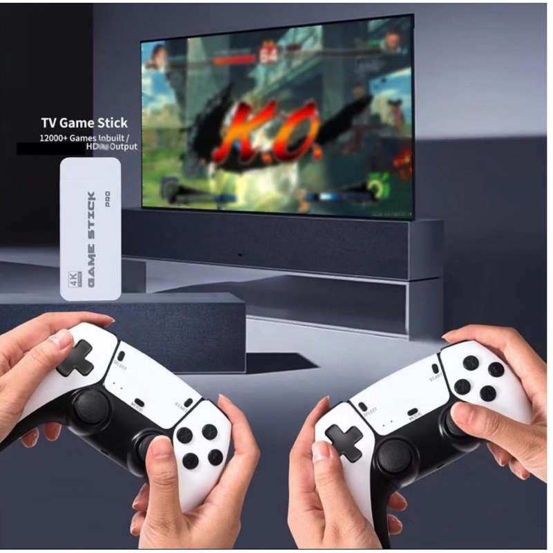 2025 NOVO Vídeo Game Stick 64gb Hdmi Com 2 Controles +20mil Jogos，usar pilha COD: J59 KAP-5W F ...