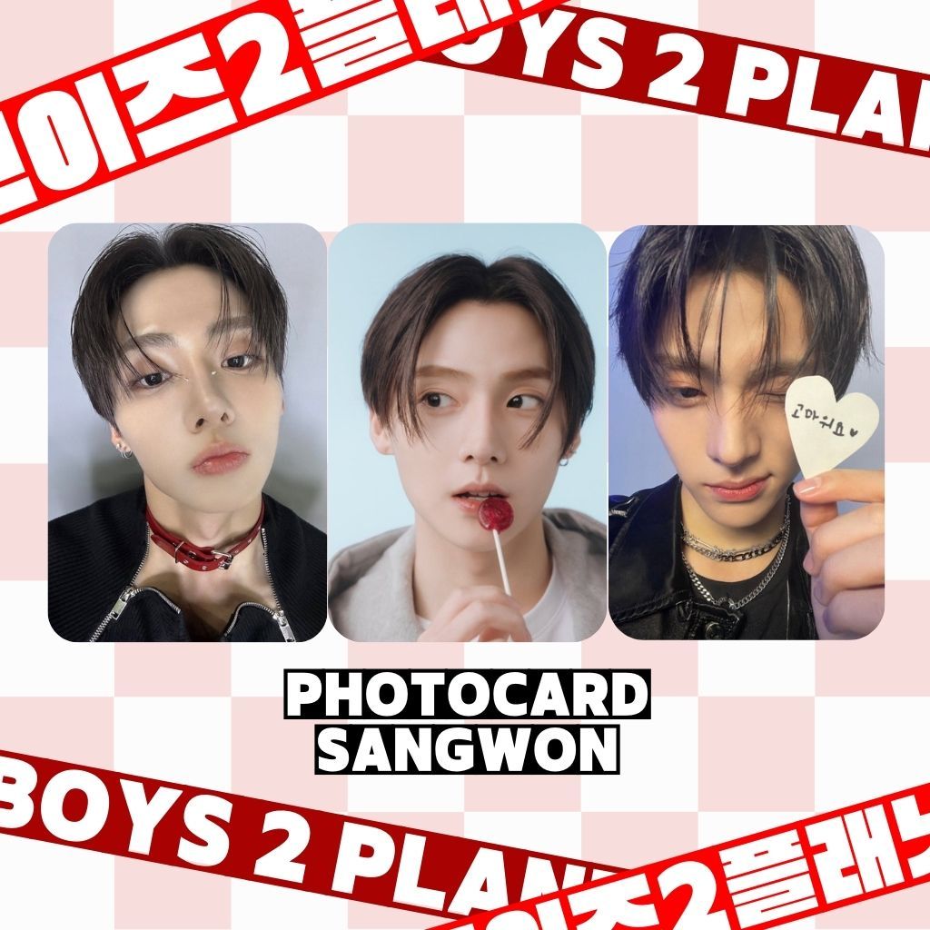 Photocard Fanmade - Sangwon Boys2Planet | Shopee Brasil