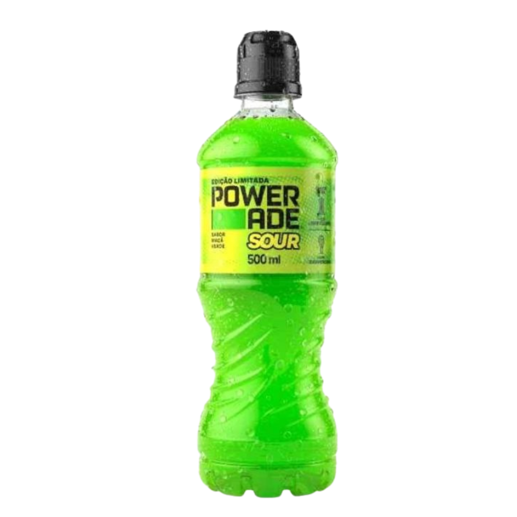 Isotônico Powerade Sour PET 500ml – Fardo com 6 Unidades | Shopee Brasil