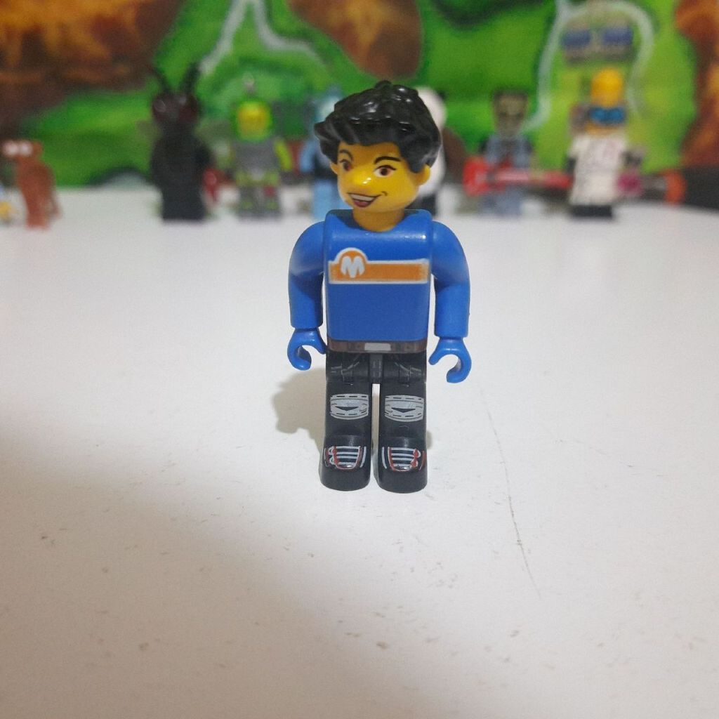 lego max pitstop minifigure original | Shopee Brasil