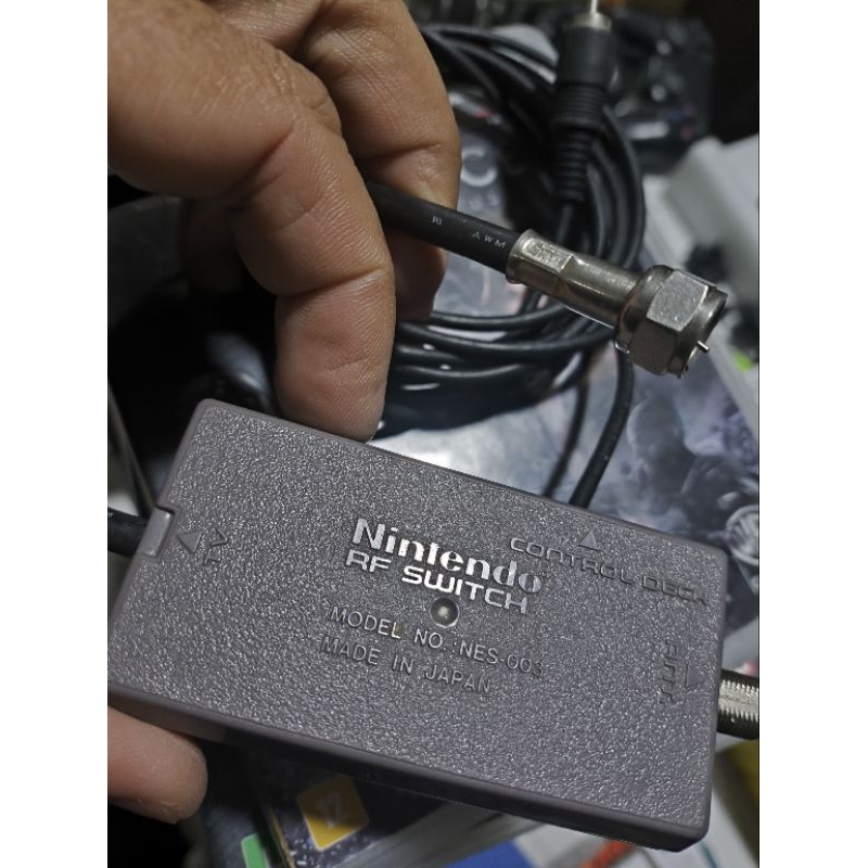 Cabo Super Nintendo Original RF Raro | Shopee Brasil