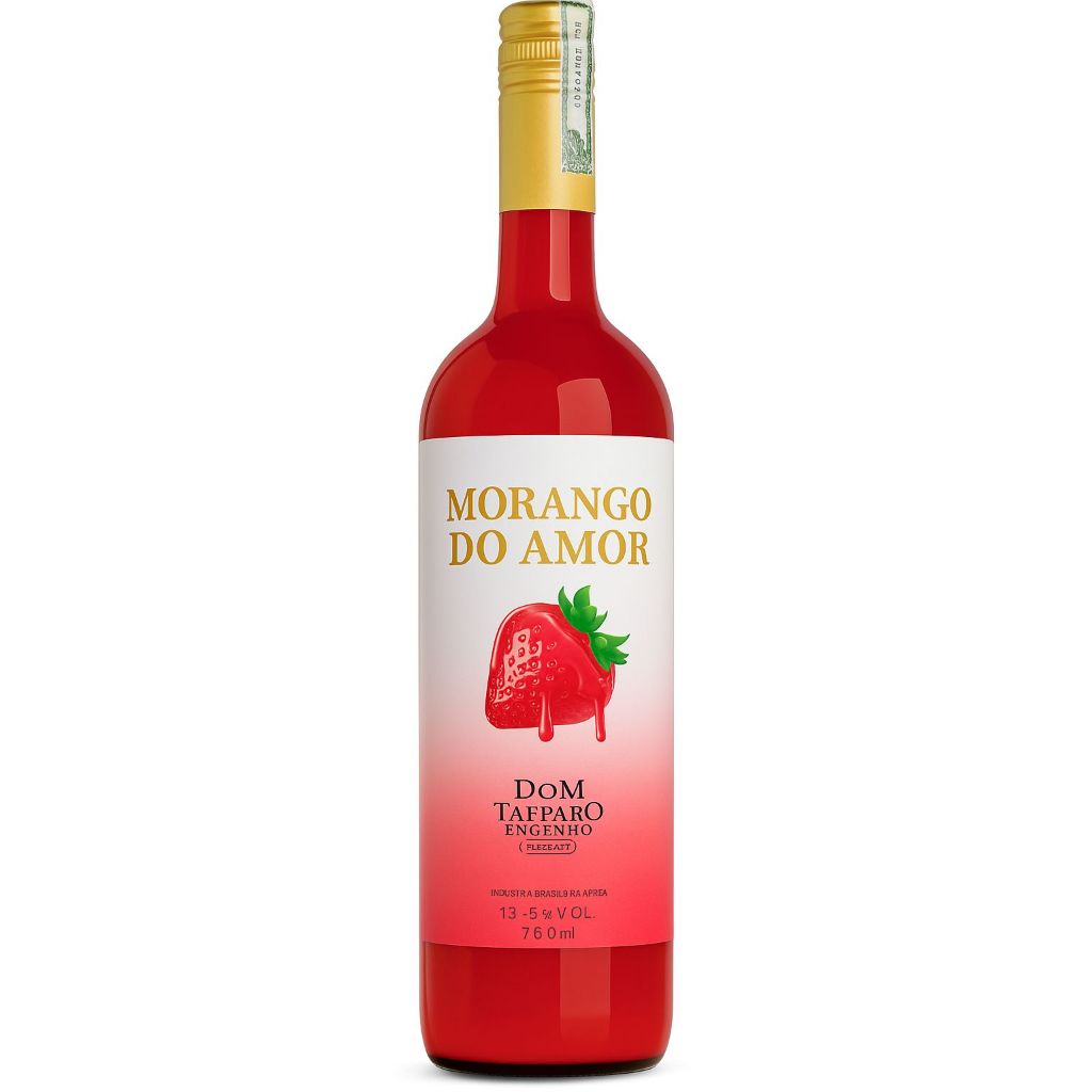 Licor Cremoso Morango Do Amor Dom Tapparo 750ml | Shopee Brasil