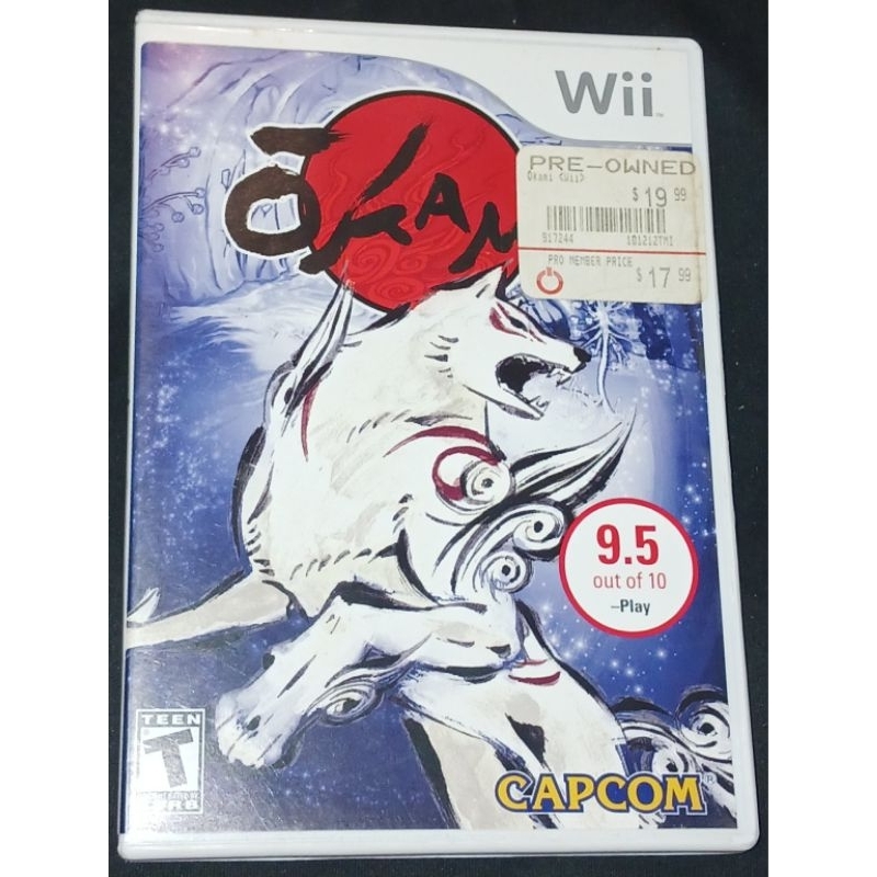 Wii Okami com manual original importado | Shopee Brasil