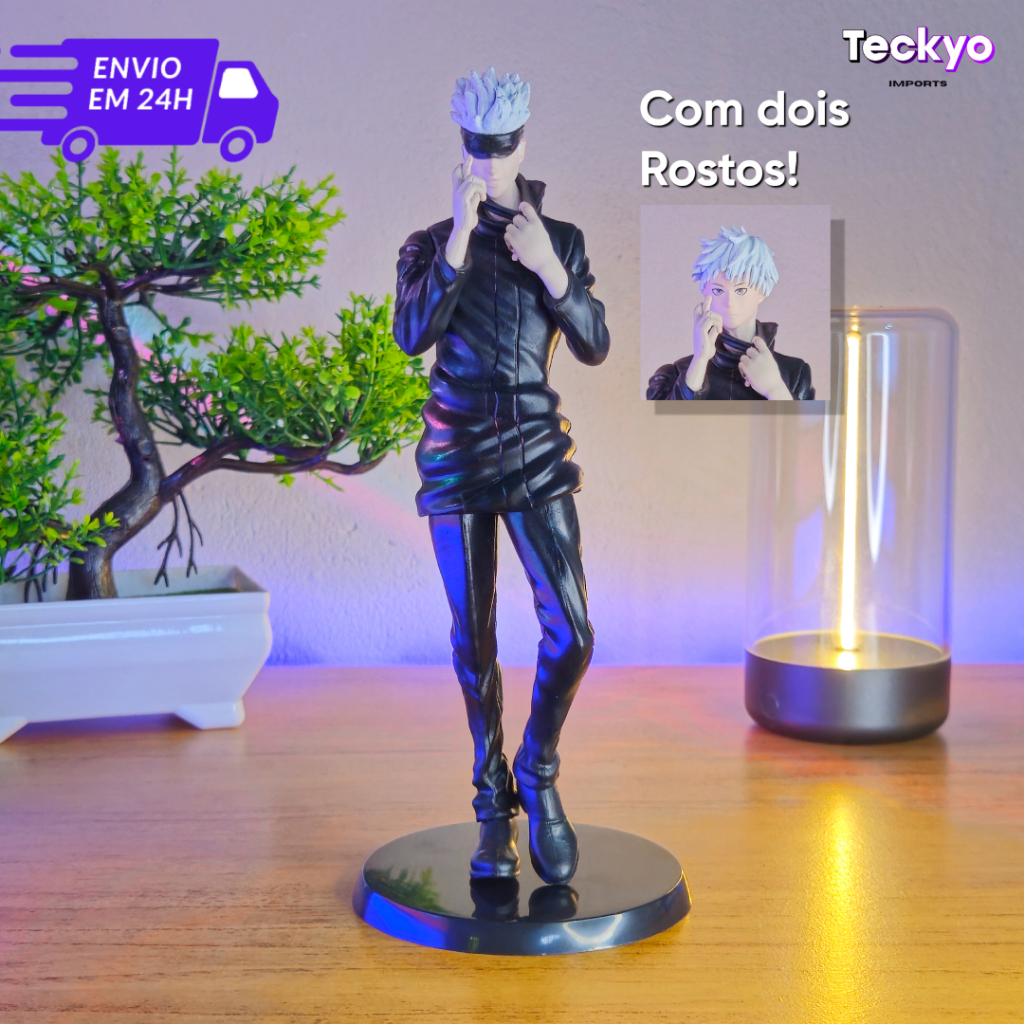 Action Figure do Gojo Jujutsu Kaisen Boneco Colecionavel Ideal Para ...