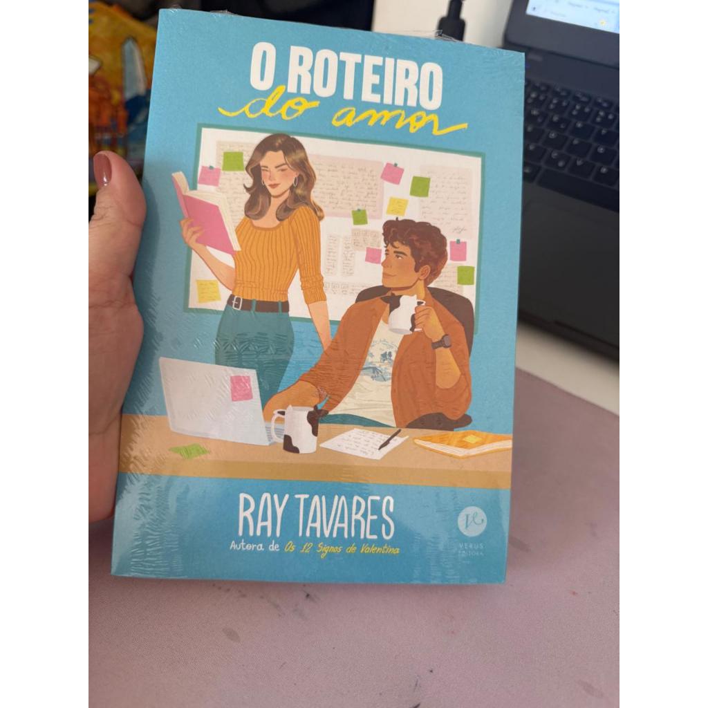 Livro NOVO (No Plástico) - "O roteiro do amor" DE Ray tavares | Shopee ...