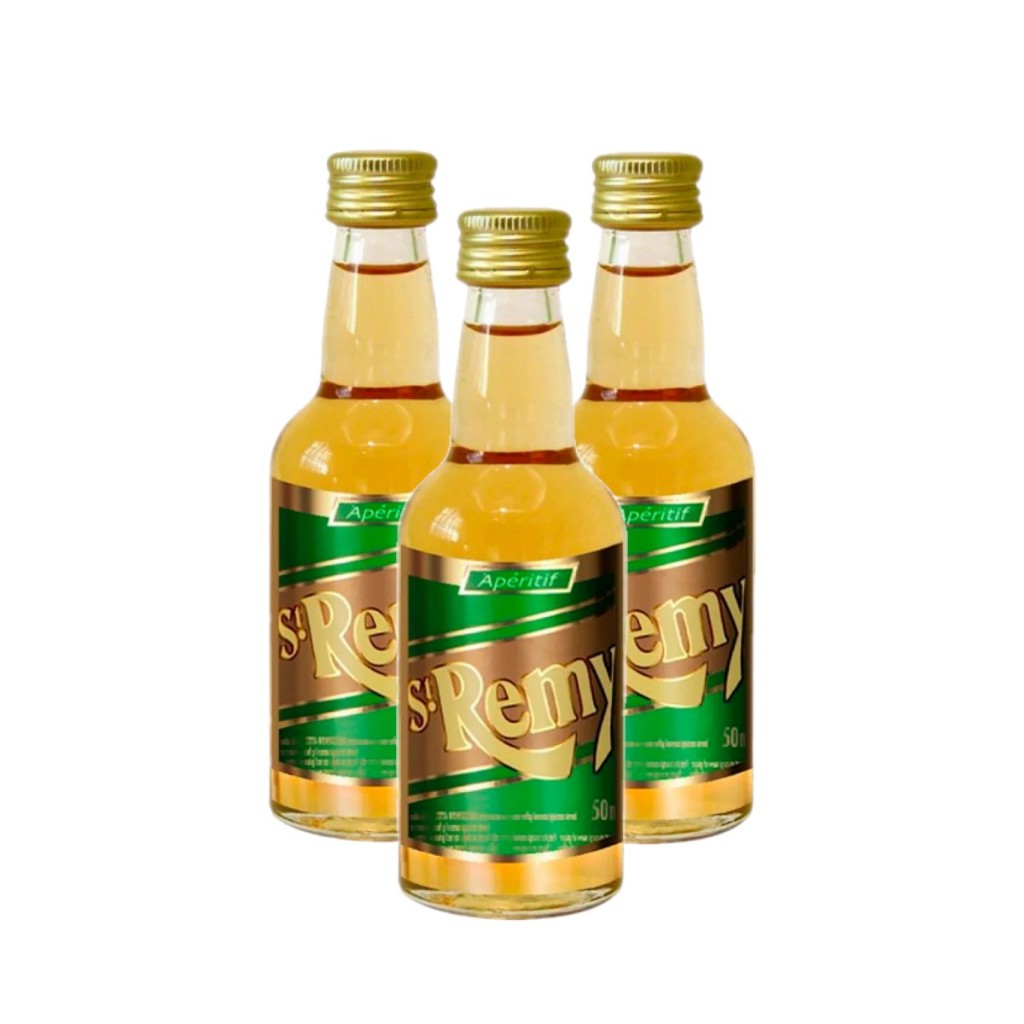 Miniatura Aperitivo De Maçã St. Remy 50ml Kit 3un | Shopee Brasil