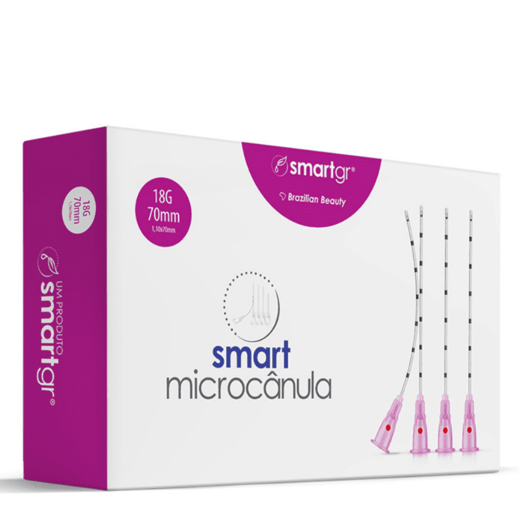 MICROCANULAS - SMART 18g/70mm Caixa c/10 | Shopee Brasil