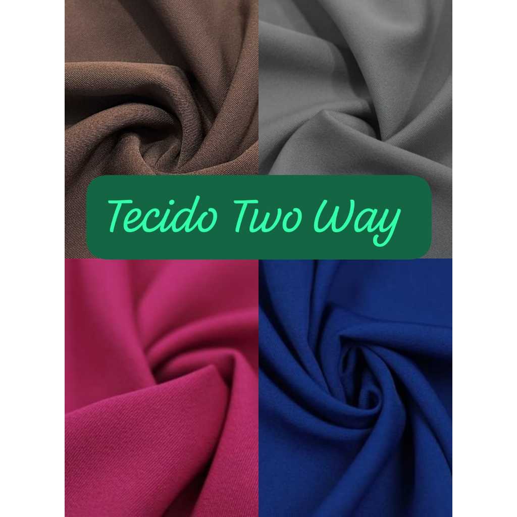 2 METROS TECIDO TWO WAY (2M X 1,50M) | Shopee Brasil