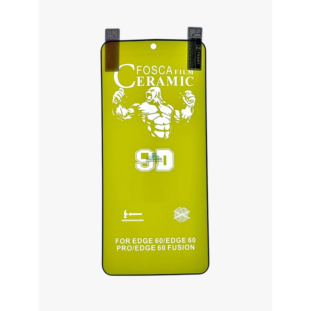 Para Moto Edge 60 Fusion - Pelicula Fosca de Ceramica Gel 9d Protetor ...