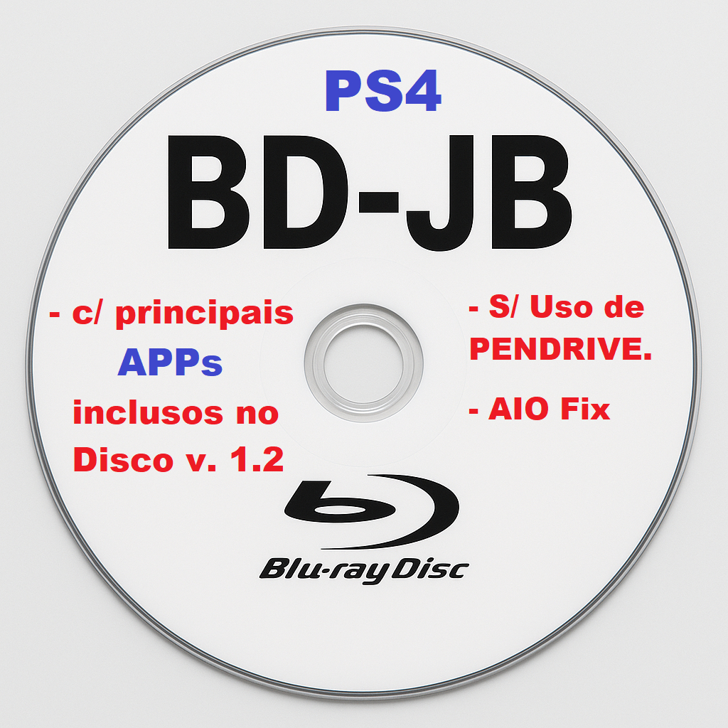 BD-J PS4 - (bdj) +++ MAIS NOVO - AIO - Sem necessidade PENDRIVE com ...