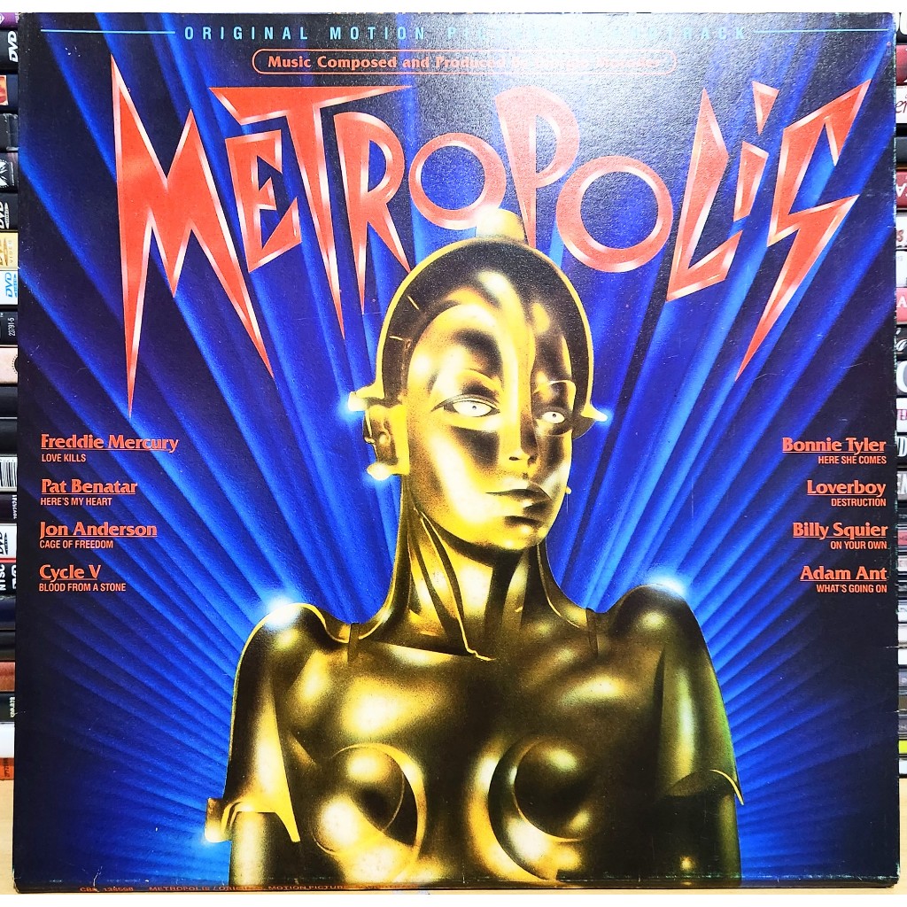 Disco LP Vinil Metropolis Original Motion Picture Soundtrack - Trilha ...