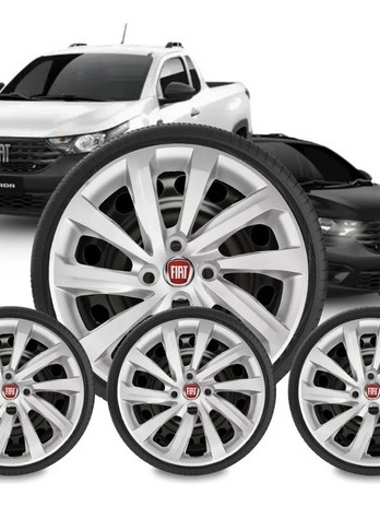 Calota Para Fiat Strada Nova Aro 15 2018 2019 2020 2021 2022 | Shopee ...