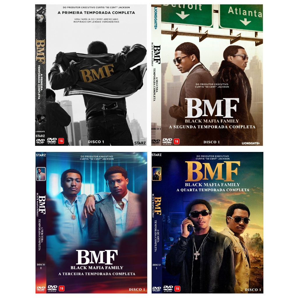 Coleção Dvd Série: Bmf | Shopee Brasil