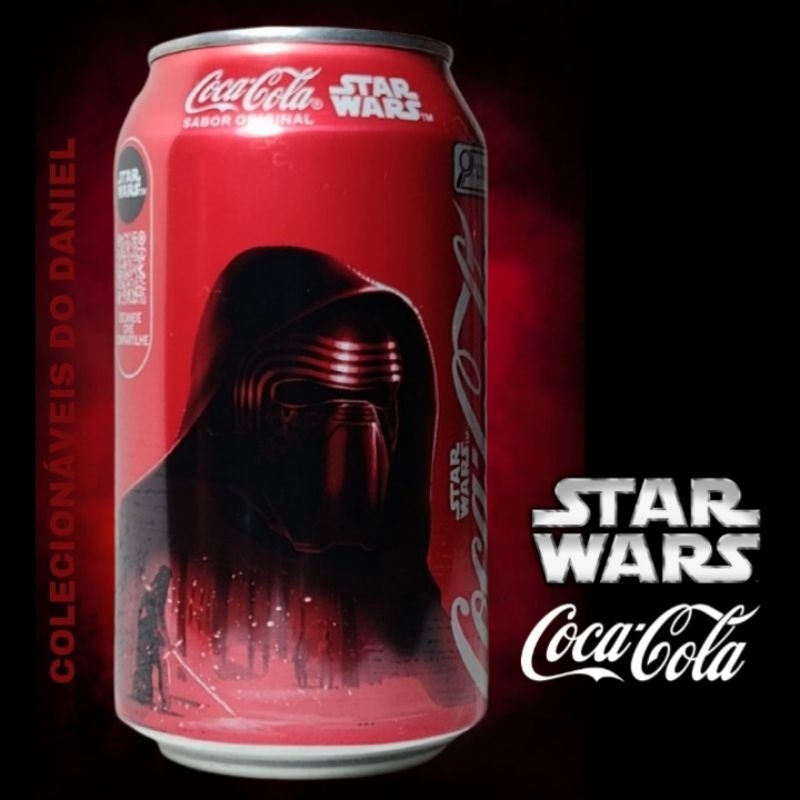 Lata Coca-Cola Star Wars - Kylo Ren (lacrada) | Shopee Brasil