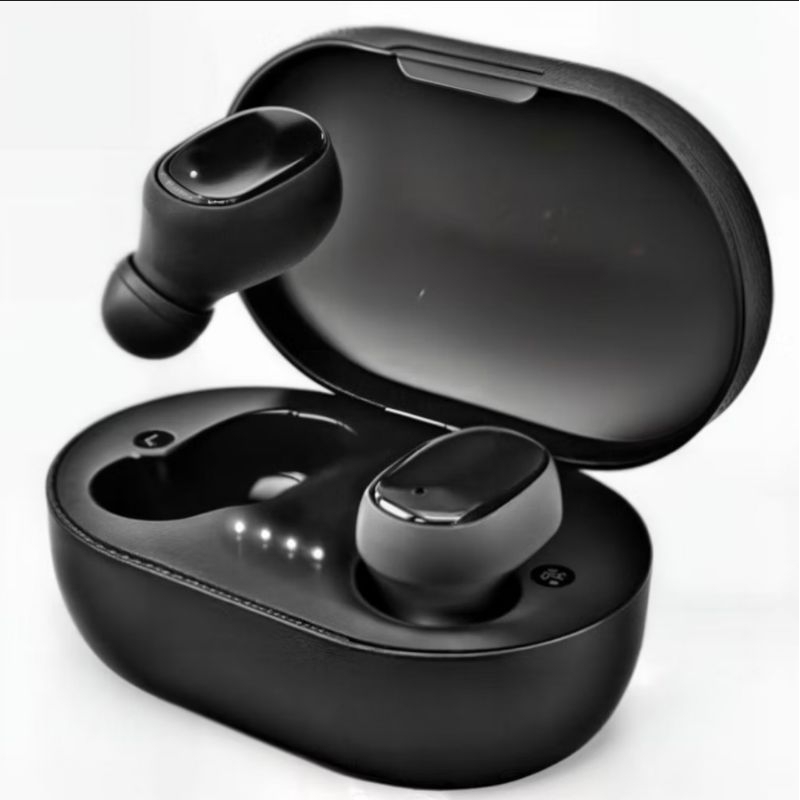Fones de ouvido sem fio Bluetooth compactos Xiaomi Redmi Airdots 2 Preto | Shopee Brasil