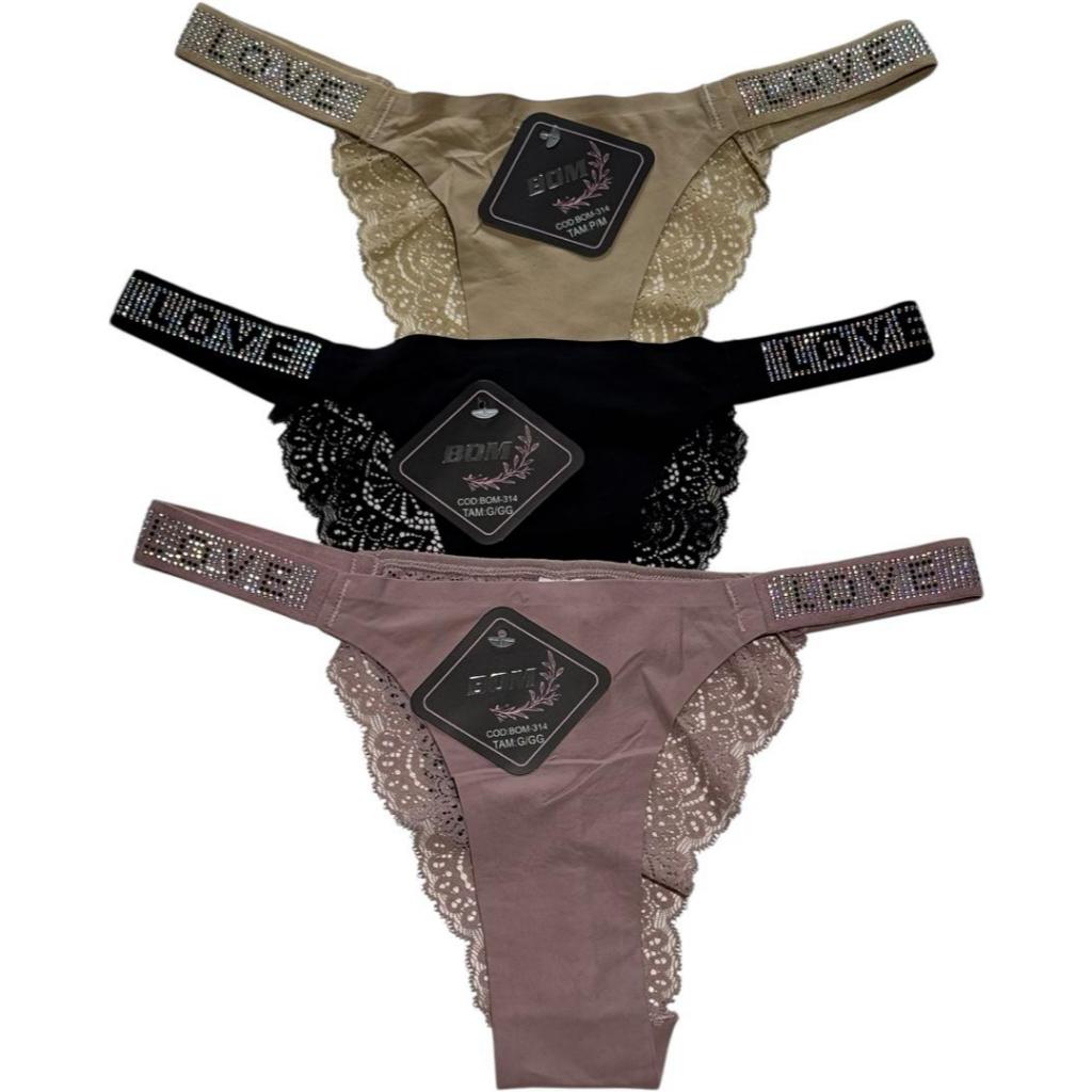 Calcinhas Renda Fio Dental | Shopee Brasil