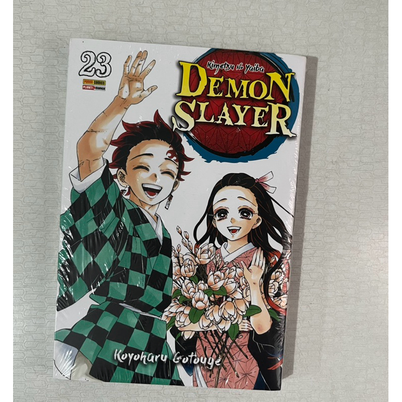 Demon Slayer 23 (mangá novo e lacrado) | Shopee Brasil