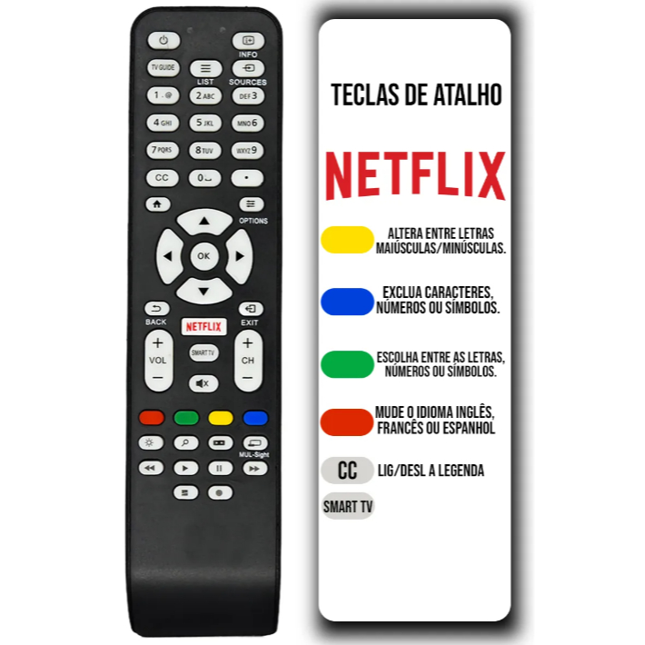 🖥️ Controle AOC Smart TV – Modelo Prático e Confiável 🎯🔋 | Shopee Brasil