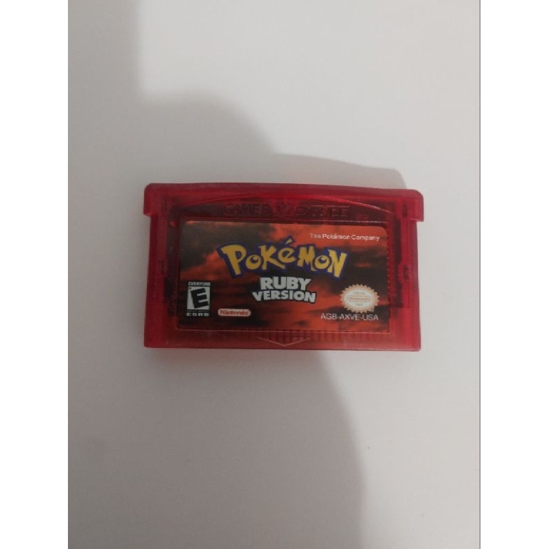 Pokémon Ruby - Gameboy Advanced (Repro) | Shopee Brasil