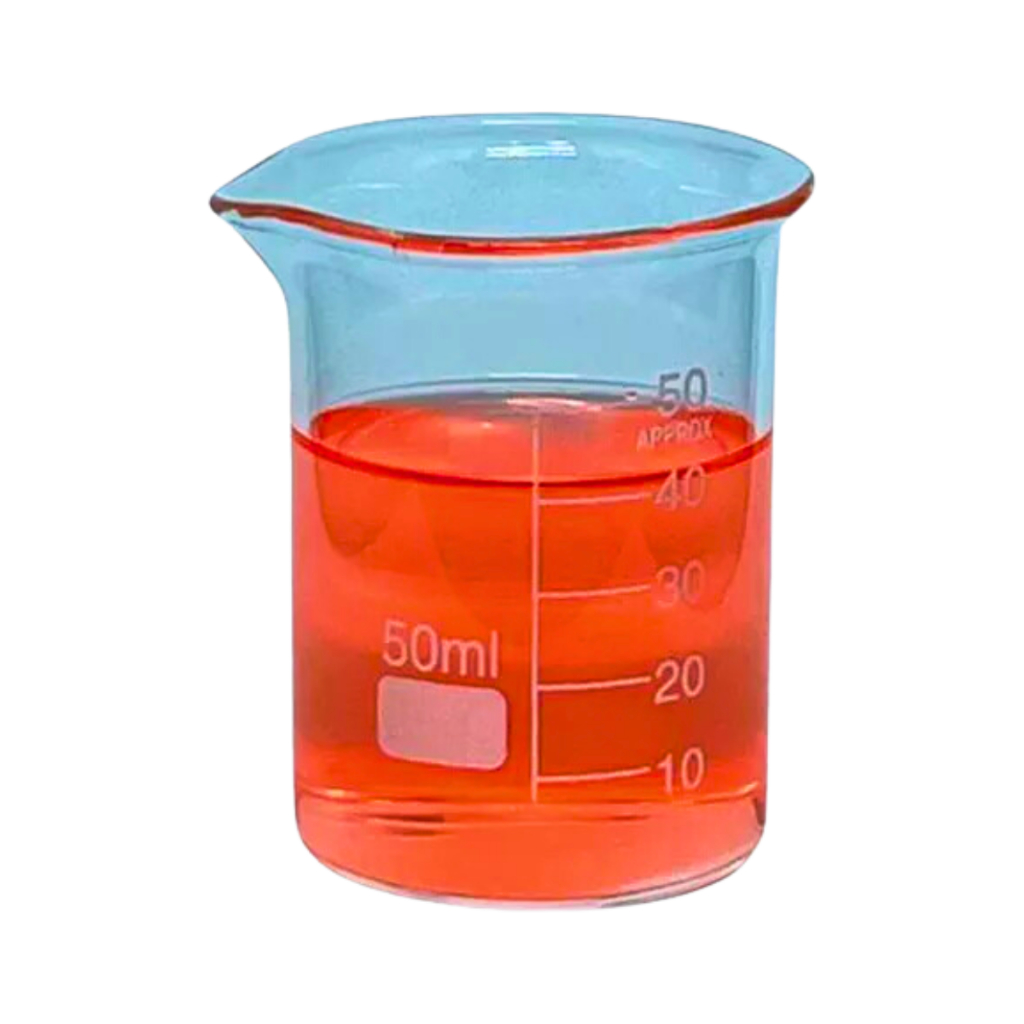 Copo Bequer de Vidro Boro 3.3 Forma Baixa (Griffin) Graduado: 50ml ...