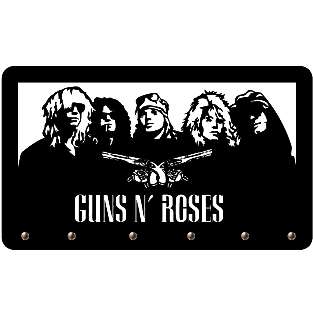 Kit 20 Porta chaves Modelo Guns N' Roses | Shopee Brasil