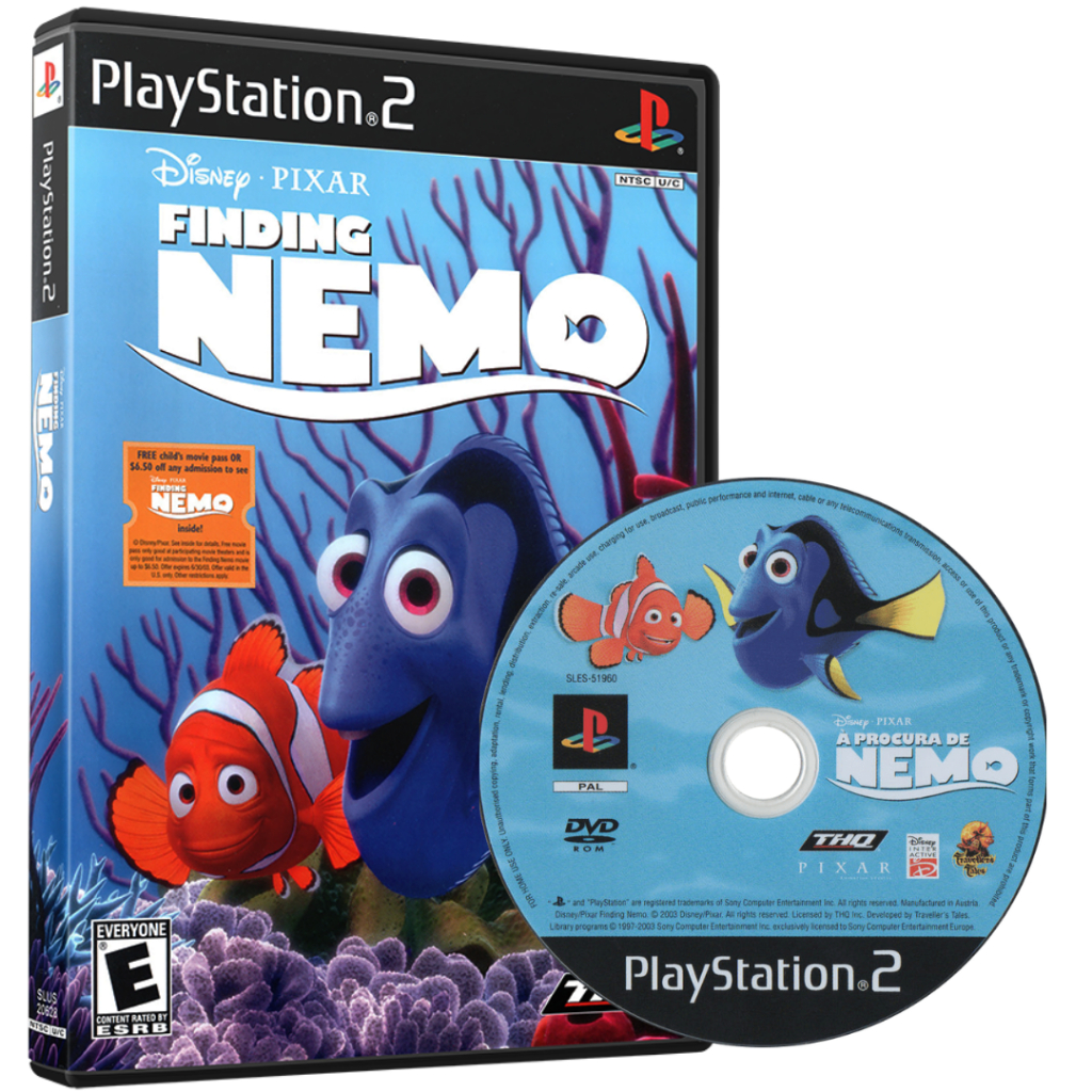 Jogo Disney-Pixar Finding Nemo - Ps2 | Shopee Brasil