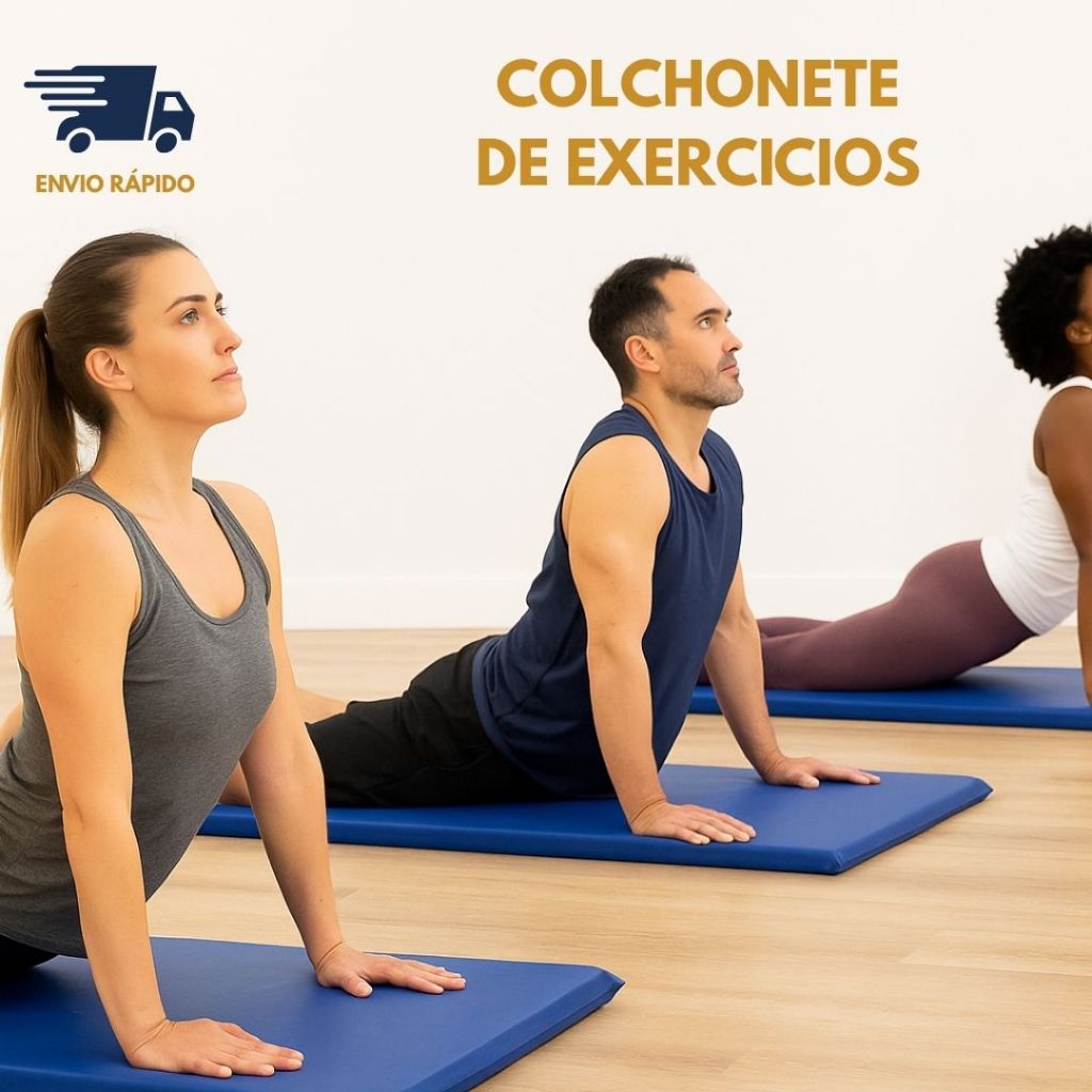 Colchonete Academia Profissional Alta Densidade 90cm x 40cm x 3cm Yoga ...