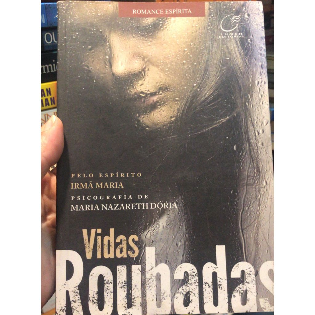 VIDAS ROUBADAS - MARIA NAZARETH DÓRIA | Shopee Brasil