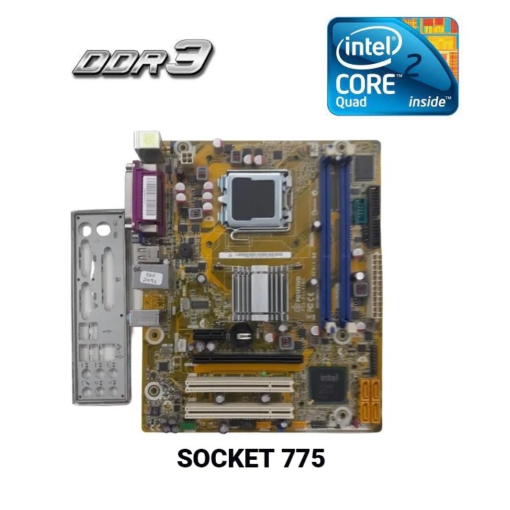 Placa Mãe Intel® Lga 775 POS-PIG41BO/Pegatron IPM41-D3 DDR3 Intel G41 c ...