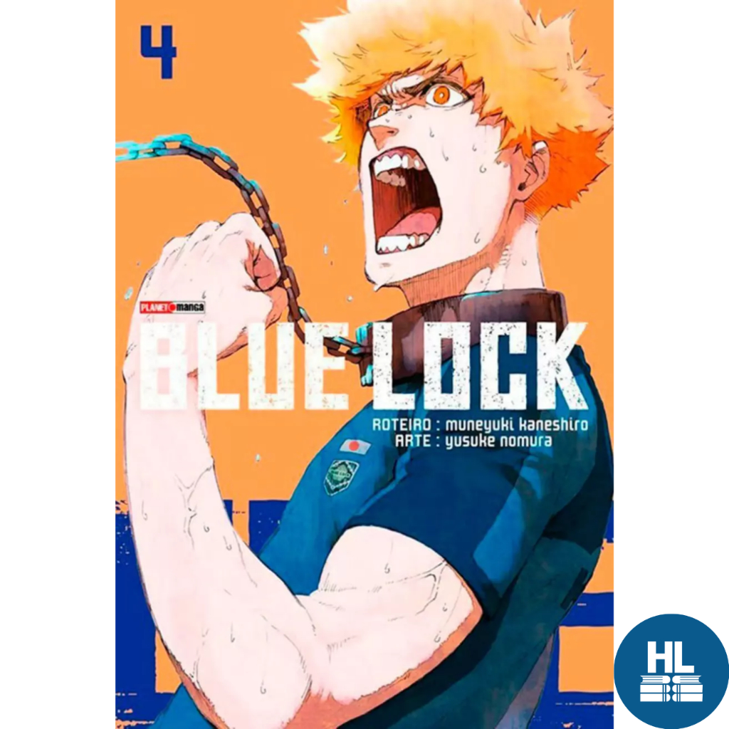Mangá Blue Lock Vol. 4 - Novo/Lacrado | Shopee Brasil