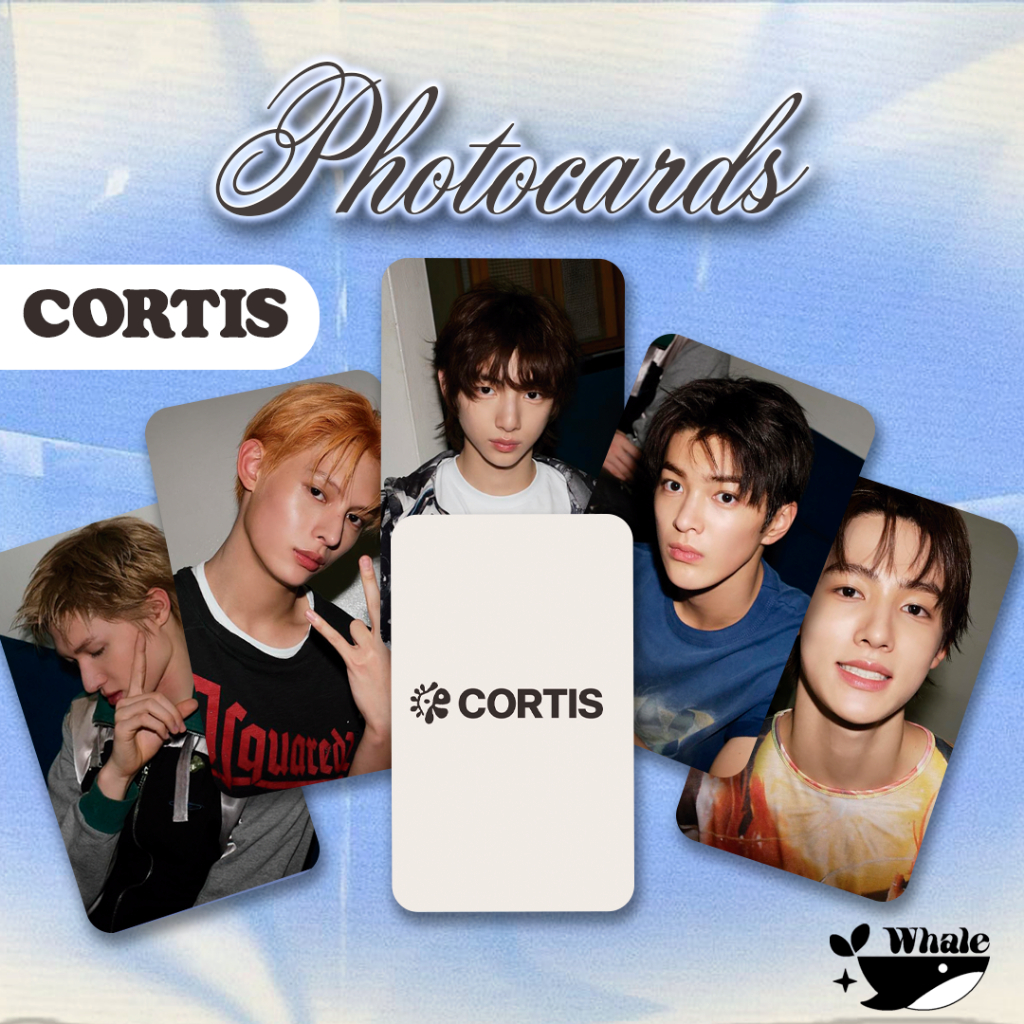 CORTIS Photocards frente e verso plastificado kpop | Shopee Brasil