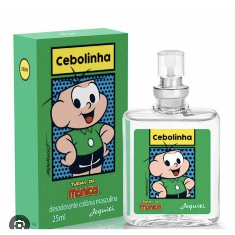Perfume Cebolinha Desodorante Colônia Jequiti 25ml - Cítrico Bergamota ...