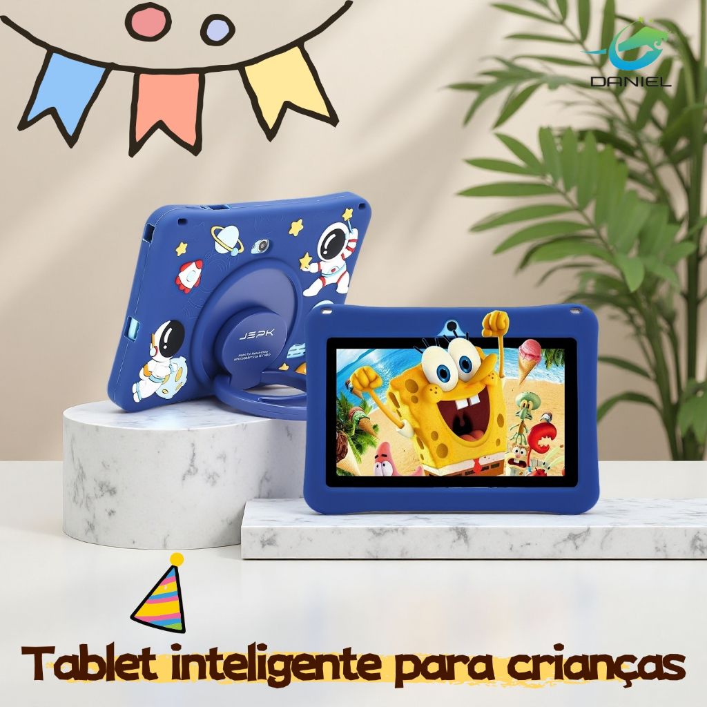 Tablet de aprendizagem infantil de 7 polegadas com Wi-Fi Bluetooth ...