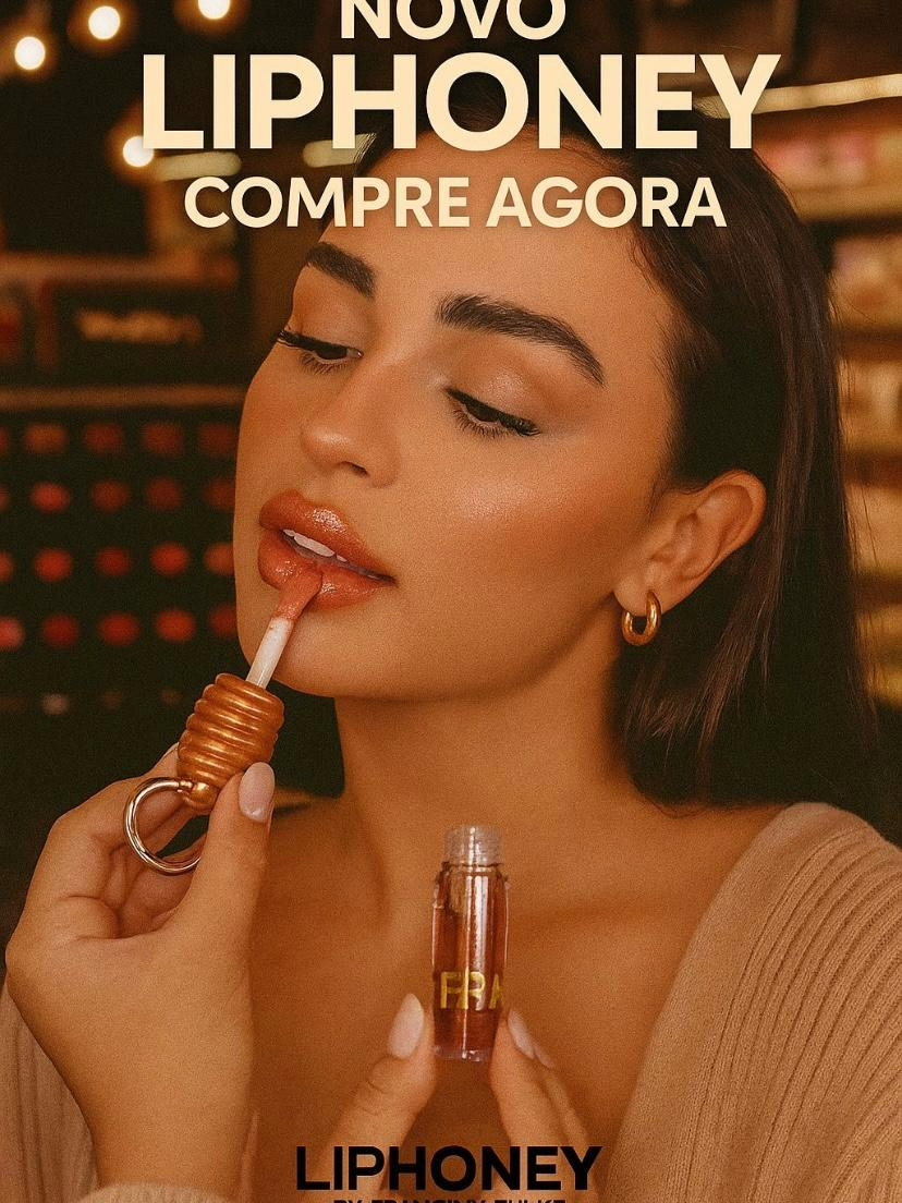Gloss Labial Fran by Franciny Ehlke LipHoney 5G Hidratante Protetor Chaveiro | Shopee Brasil