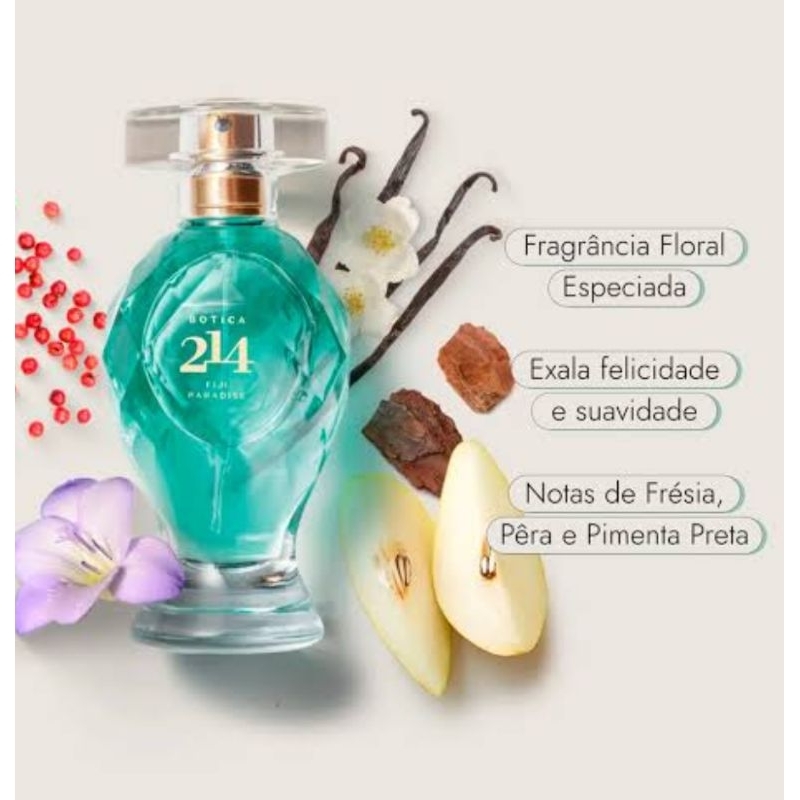 Botica 214 Fiji Paradise Floral Especiado Eau De Parfum 75ml | Shopee ...