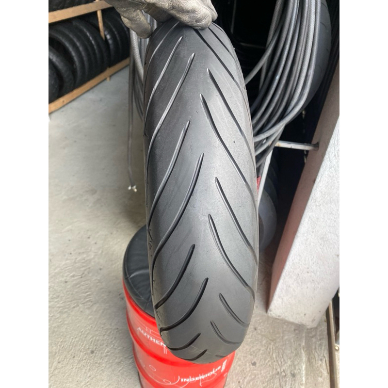 pneu dianteiro 120/70/17 dunlop d222 usado hornet xj6 bandit comet ...