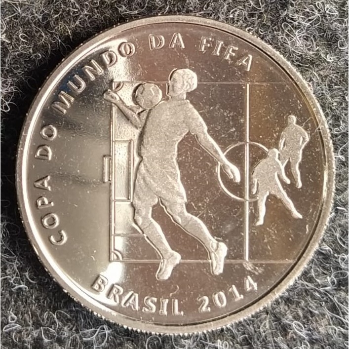 JR-2398 Moeda 2 Reais 2014 - Copa do Mundo da FIFA 2014 - A Matada no ...