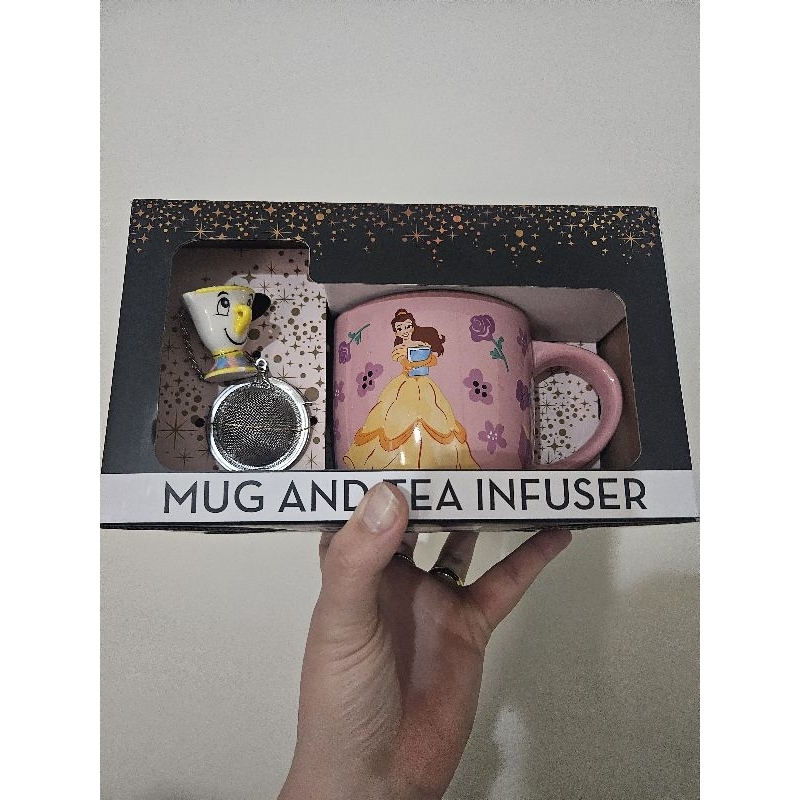 caneca e infusor de chá Bella Disney | Shopee Brasil