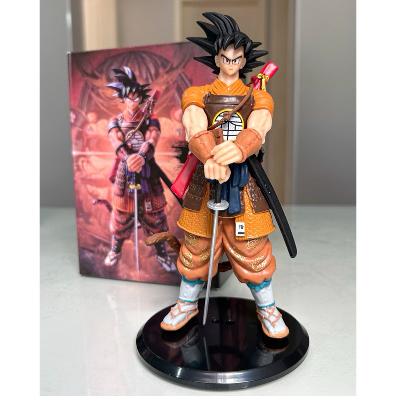 ACTION FIGURE GOKU SAMURAI DRAGON BALL Z BONECO | Shopee Brasil