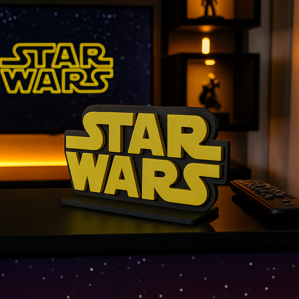 Letreiro Placa Gamer Símbolo Geek Logo Jogo Filme Star Wars Mandalorian ...