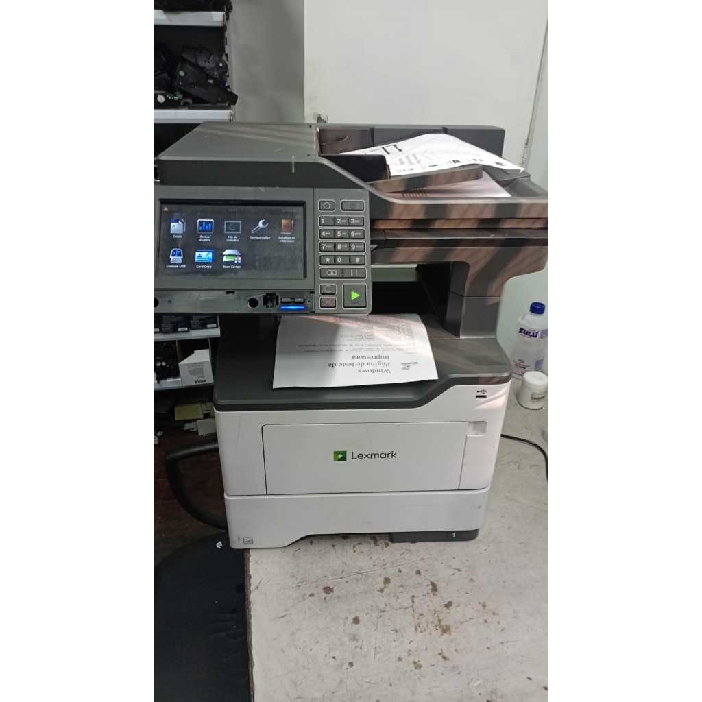 IMPRESSORA MULTIFUNCIONAL USADA LEXMARK MX622 FUNCIONANDO | Shopee Brasil