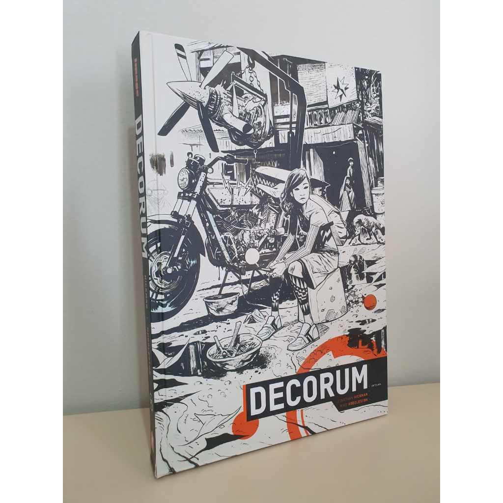 DECORUM por Jonathan Hickman e Mike Huddleston - Ed. Mythos - Capa Dura ...