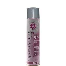 Spray Aspa SpraySet Gloss Brilho Hair Serum Sheen 400ml | Shopee Brasil