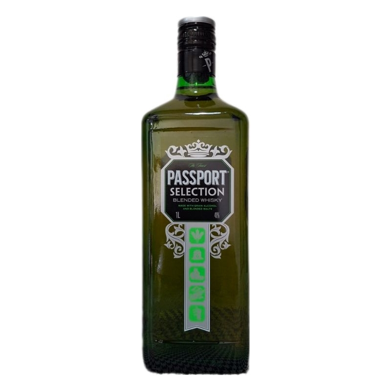WHISKY PASSPORT SELECTION BLENDED GARRAFA VIDRO 1L | Shopee Brasil