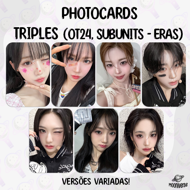 Photocards - TripleS (OT24 - SubUnits | Eras) | Shopee Brasil