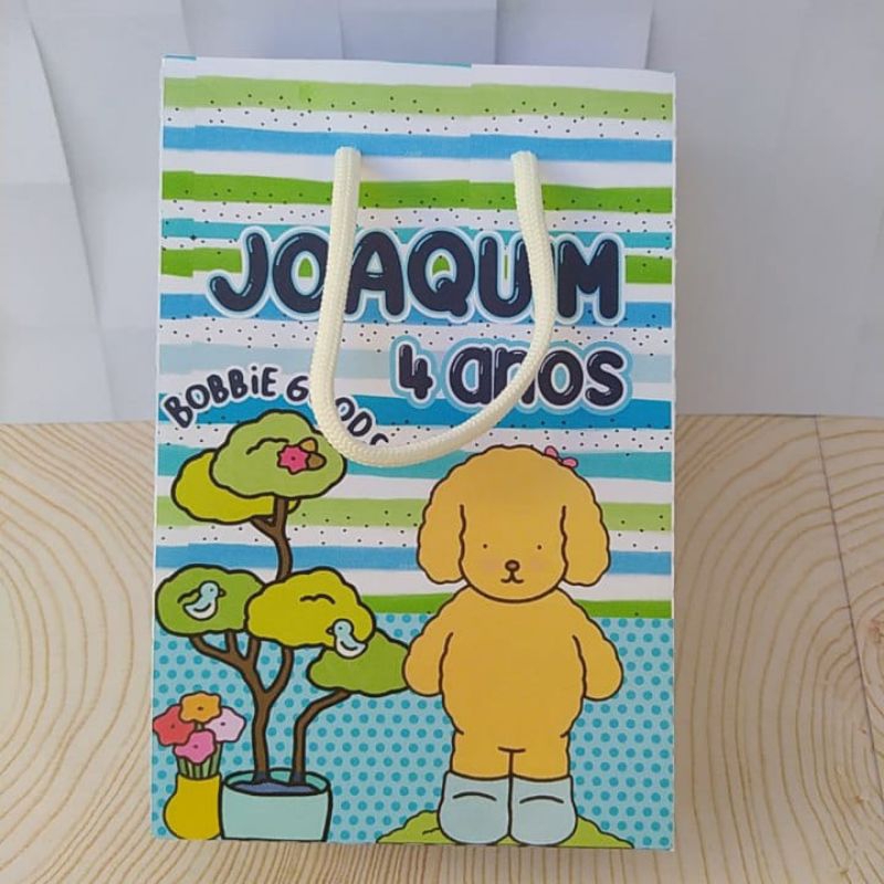 Sacolinhas Bob Gods Menino (Tam P) Personalizadas || Kit Festa Bob Guds ...