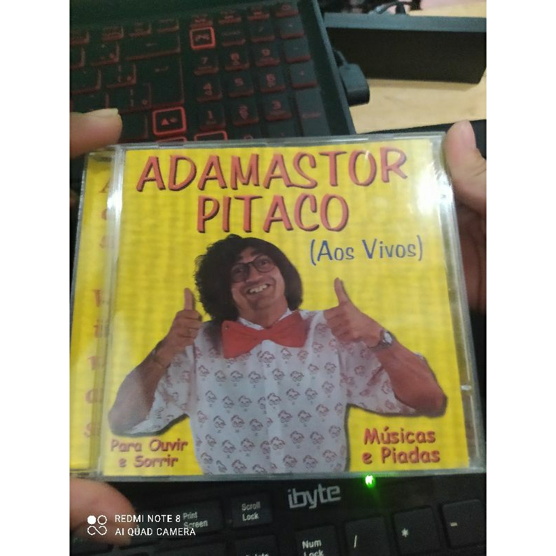 CD Adamastor Pitaco - Aos Vivos | Shopee Brasil
