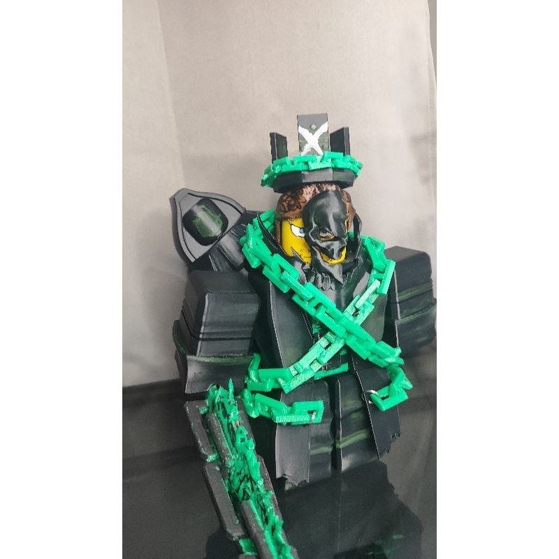 Boneco Hacklord Shedletsky Roblox Forsaken Articulado 28cm (Impressão ...