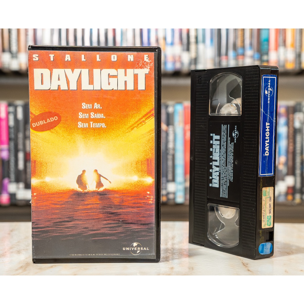VHS DAYLIGHT - DUBLADO - Sylvester Stallone - Original - Fita de Vídeo ...